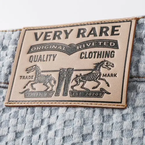 VERYRARE Waffle Denim Trousers