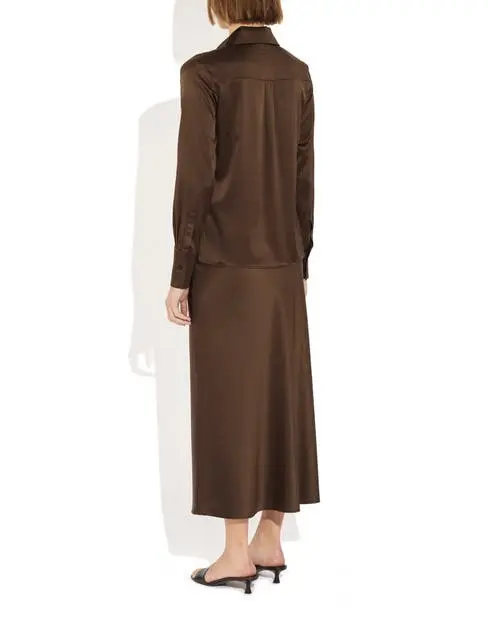 THE PARK Name Max Skirt - Chocolate