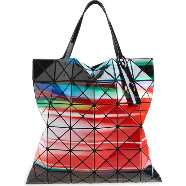 Issey Miyake Warp Tote - Red Mix