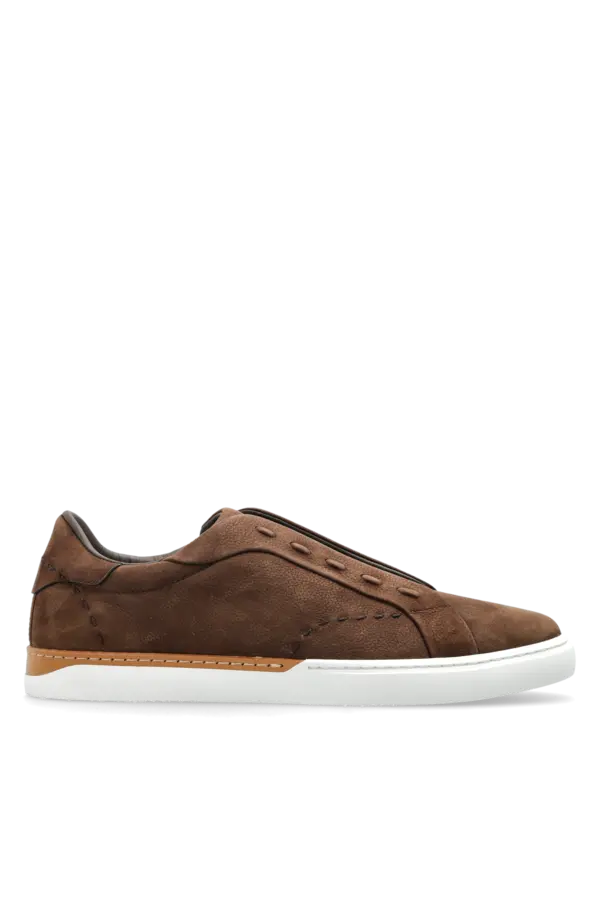 Fendi City Suede Sneakers