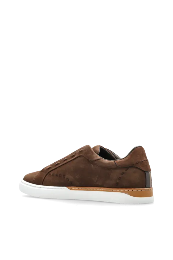 Fendi City Suede Sneakers