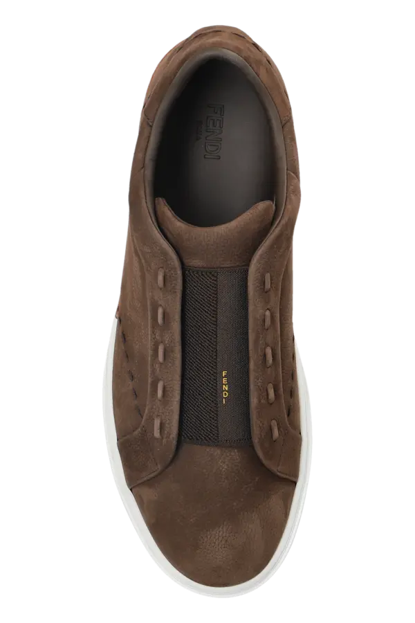 Fendi City Suede Sneakers