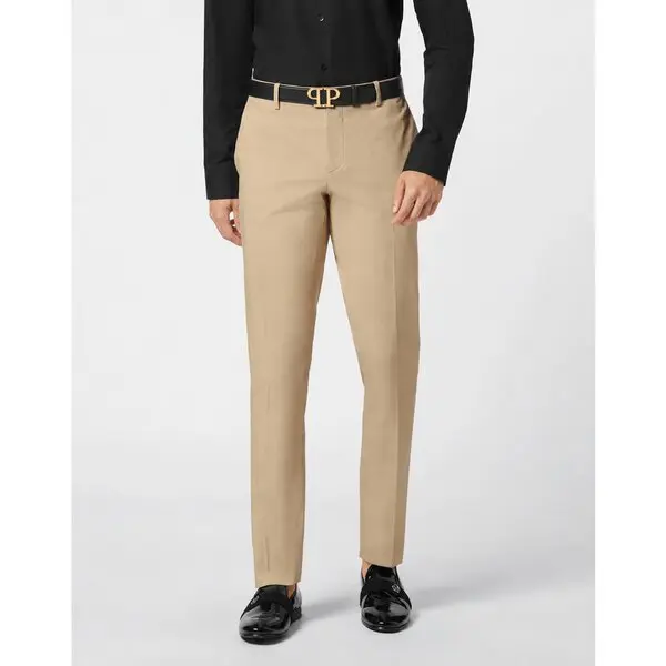 Philipp Plein Symmetrical Belt - Black/lightgold