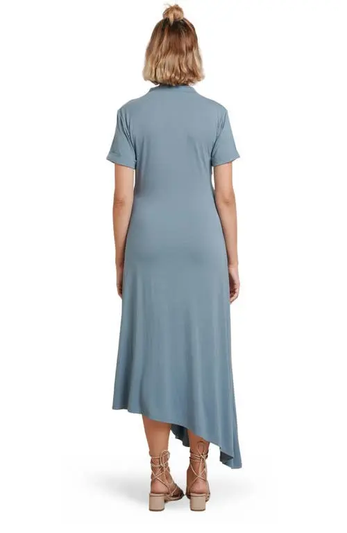 NOM MATERNITY Talia Maternity Twist Dress