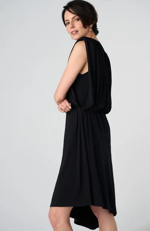 LIVERPOOL Sleeveless Knit Dress With Asymmetrical Hem