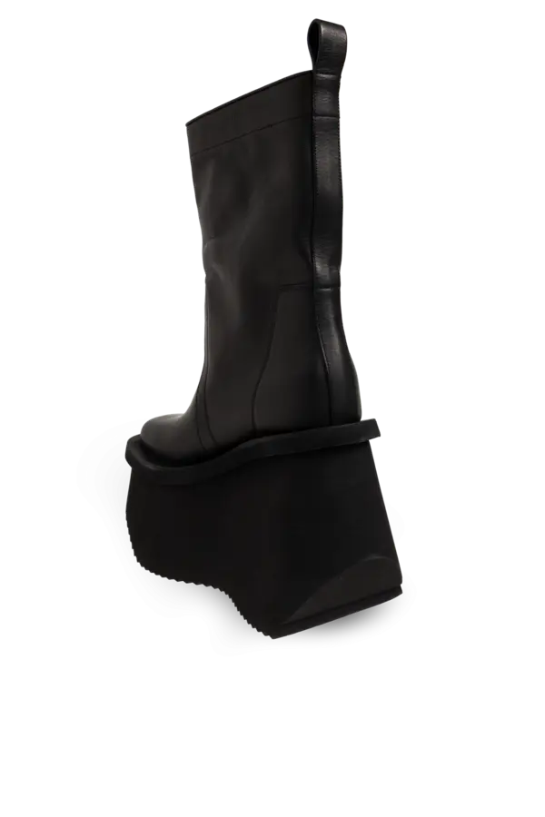 Rick Owens Platform Ankle Boots ‘factory Boots