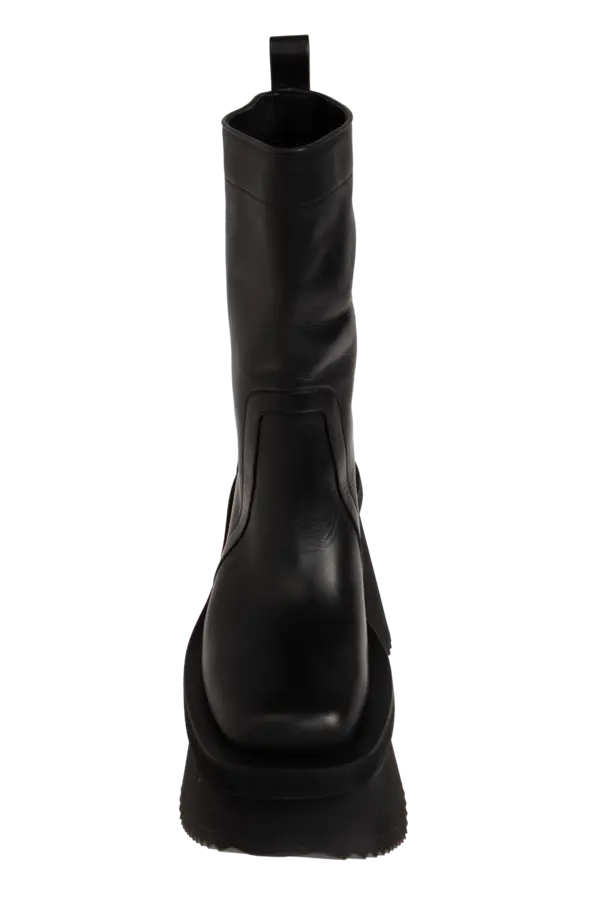 Rick Owens Platform Ankle Boots ‘factory Boots
