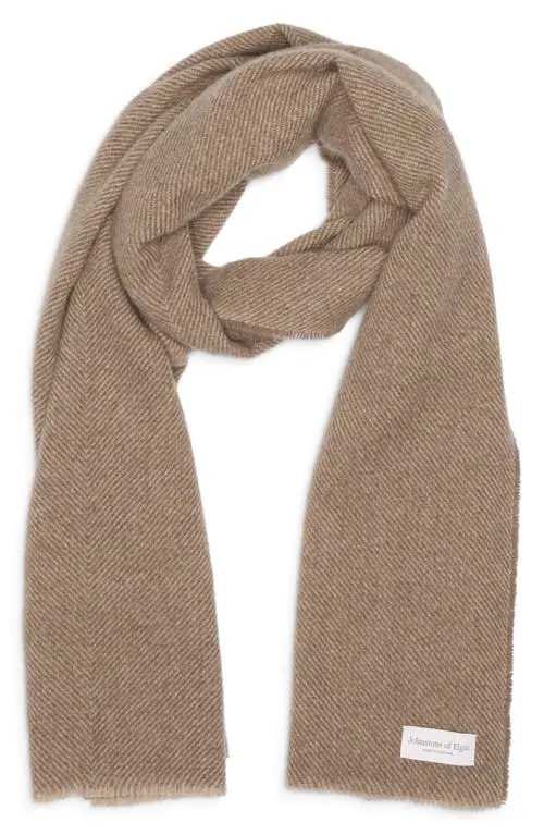 Johnstons Of Elgin Mountain Cashmere Twill Scarf