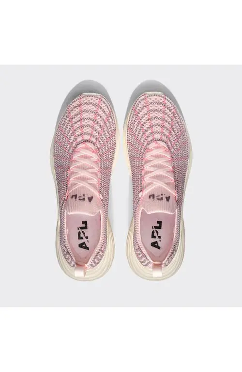 Apl Techloom Zipline Bleached Pink Moonscape Pristine Sneaker