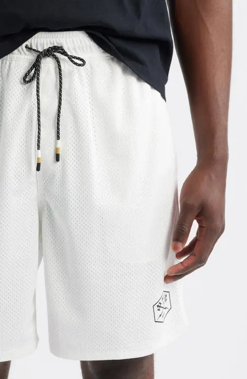 DARK SEAS No Sweat Mesh Shorts - White