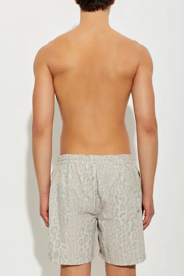 ALLSAINTS Santa Cruz" Swim Shorts With Animal Print