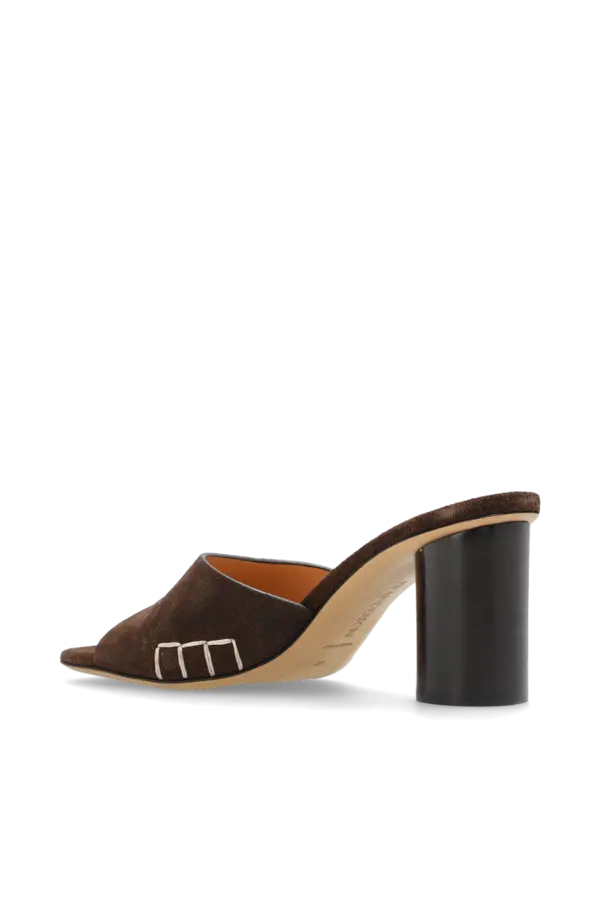 JW Anderson Suede Heeled Mules