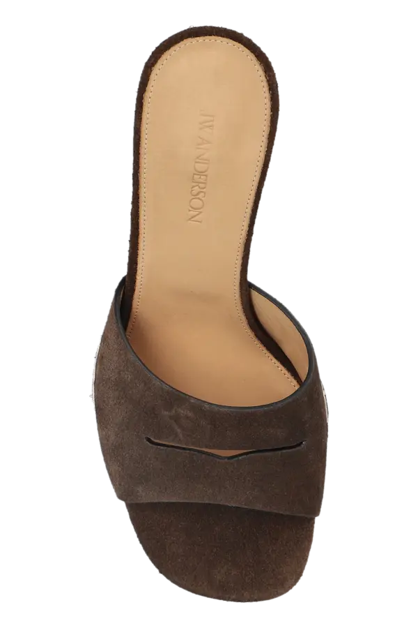 JW Anderson Suede Heeled Mules