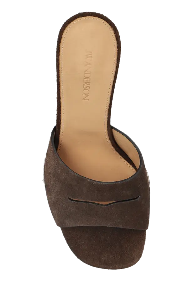 JW Anderson Suede Heeled Mules