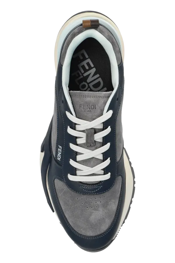 Fendi Leather Sports Shoes