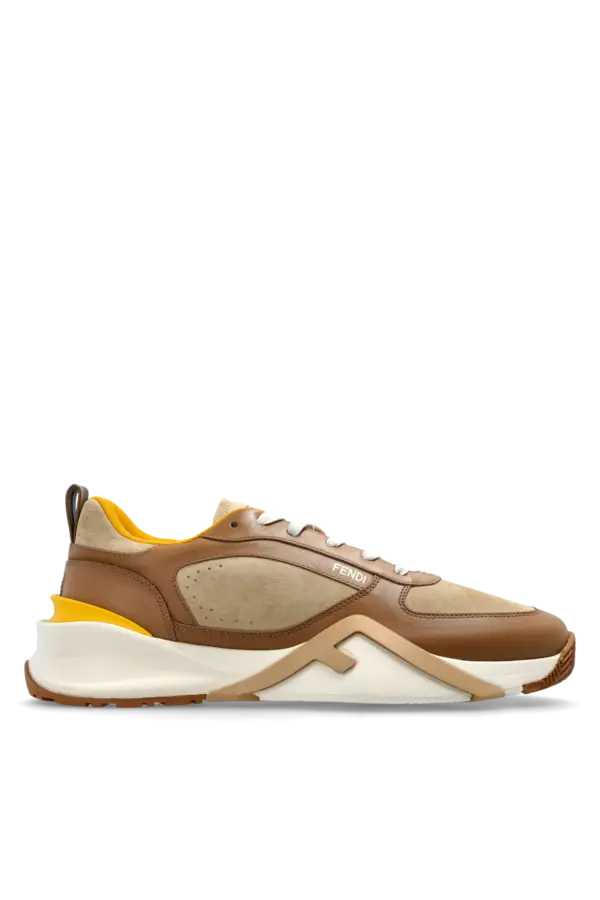 Fendi Leather Sports Shoes