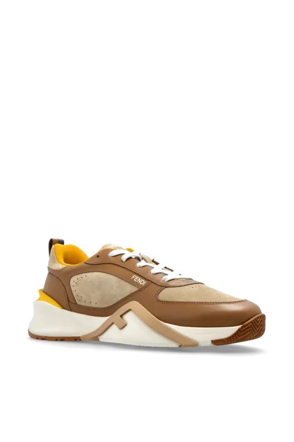 Fendi Leather Sports Shoes