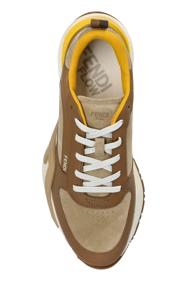 Fendi Leather Sports Shoes