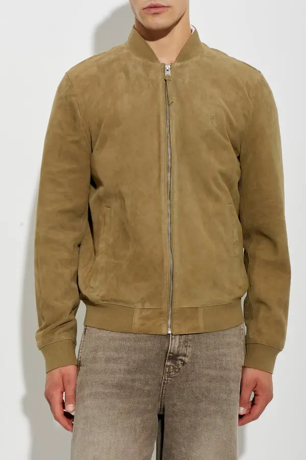 ALLSAINTS Morten' Suede Bomber Jacket