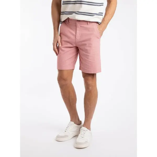 WEIRD FISH Charleston Textured Chino Shorts - Nantucket