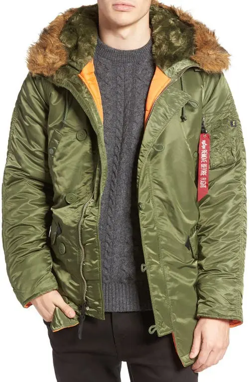 Alpha Industries N-3b Slim Fit Parka