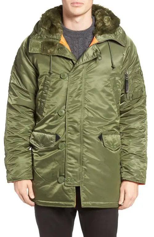 Alpha Industries N-3b Slim Fit Parka