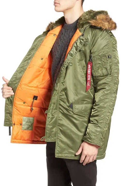 Alpha Industries N-3b Slim Fit Parka
