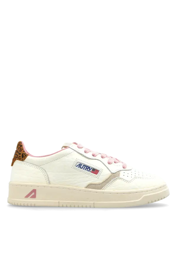 AUTRY Medalist Low-top Leather Sneakers - White