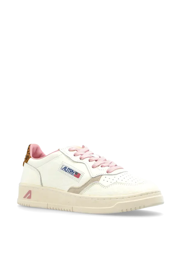 AUTRY Medalist Low-top Leather Sneakers - White