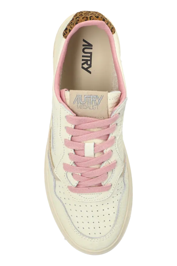 AUTRY Medalist Low-top Leather Sneakers - White