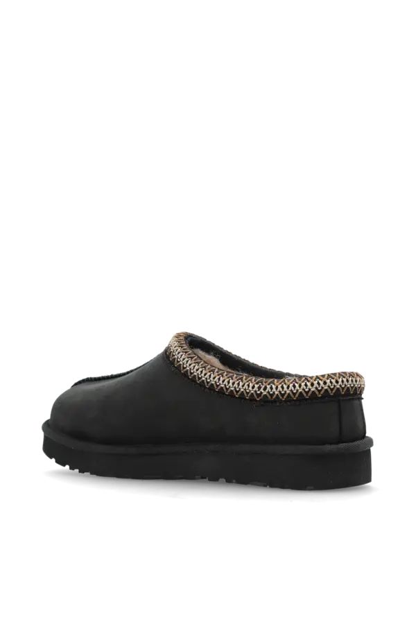 UGG Tasman Suede Slides - Black