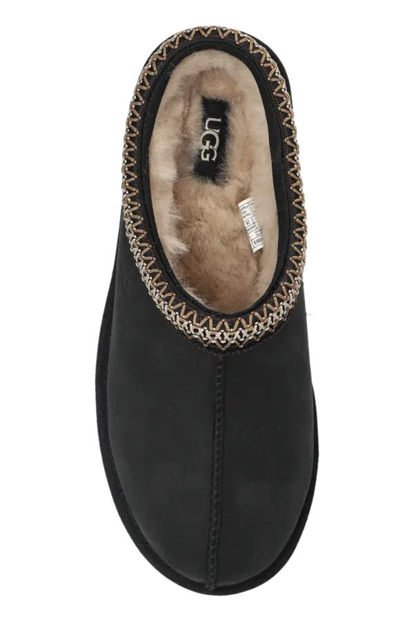 UGG Tasman Suede Slides - Black