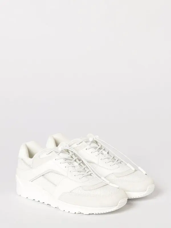 Saint Laurent Lace-up Sneakers - White