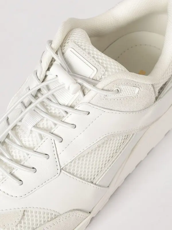 Saint Laurent Lace-up Sneakers - White