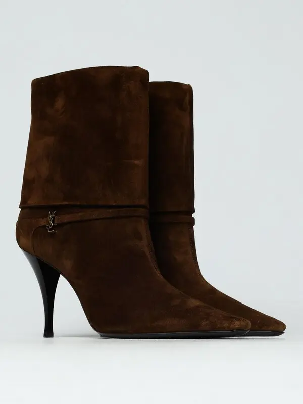 Saint Laurent Flat Ankle Boots
