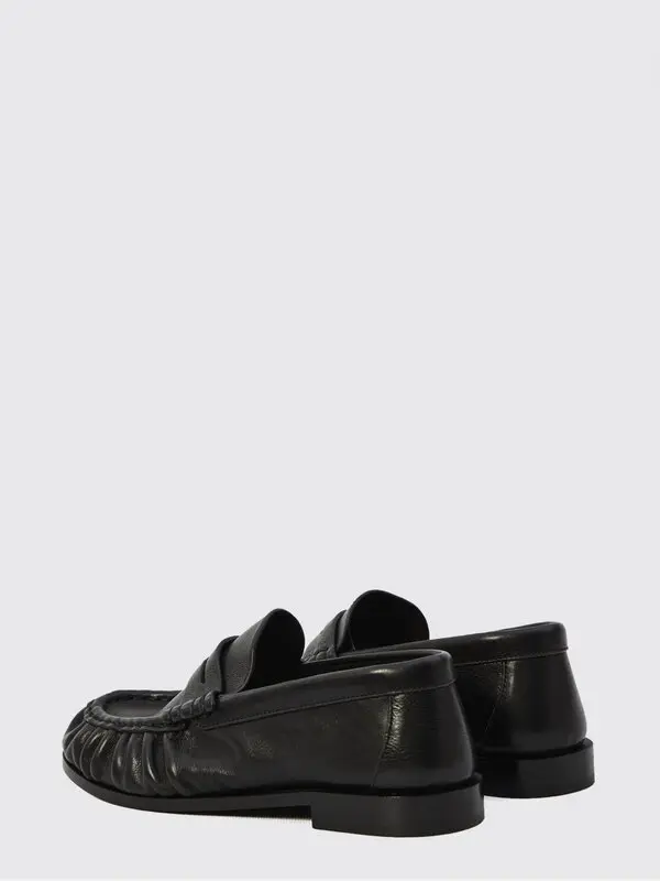 Saint Laurent Calf Leather Loafer - Black