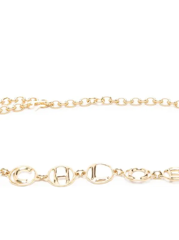 Chloé Chain Logo Belt - Multicolor
