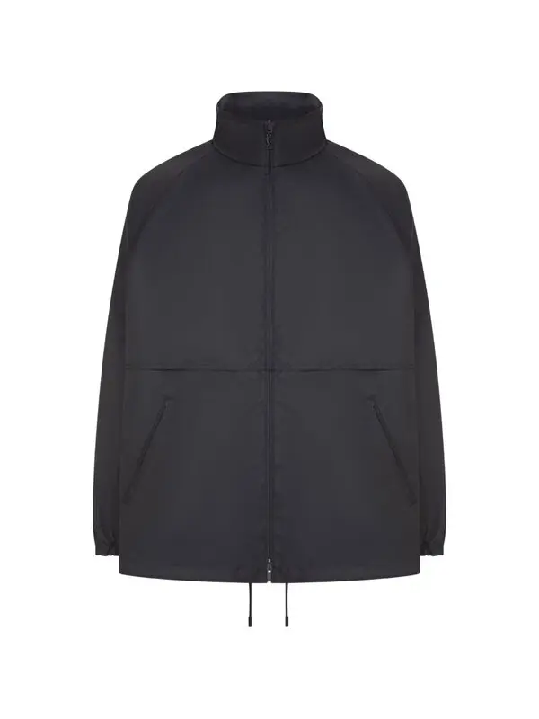 Saint Laurent High Neck Zip-up Jacket - Multicolor