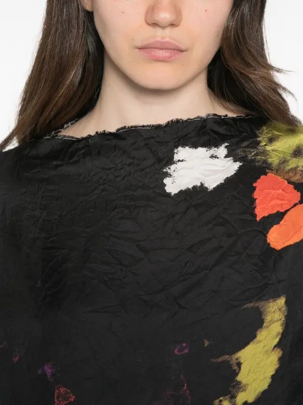 DANIELA GREGIS Printed Silk Shirt - Multicolor