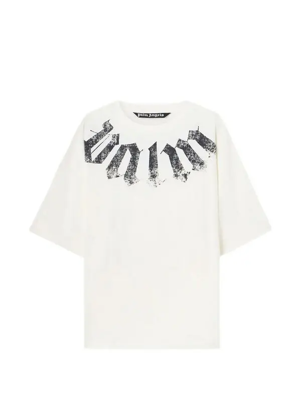 Palm Angels Logo Cototn T-shirt