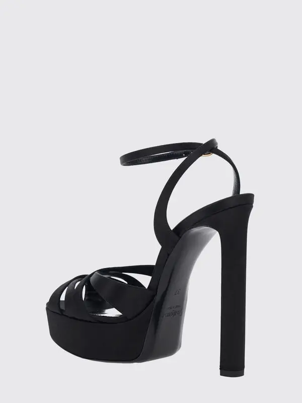Saint Laurent Heeled Sandals - Black