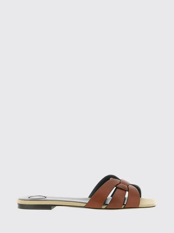 Saint Laurent Heeled Sandals - Brown