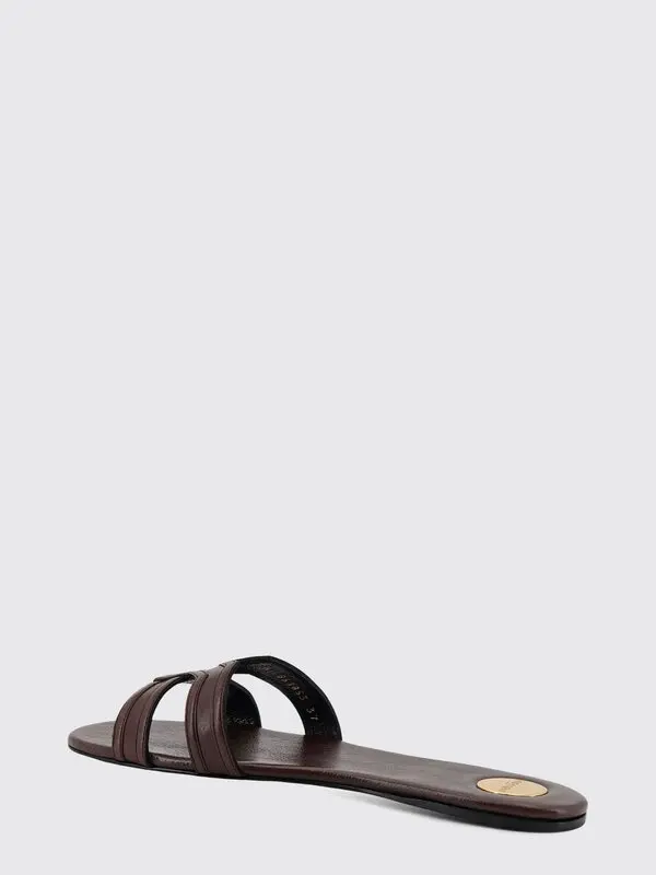 Saint Laurent Heeled Sandals - Brown