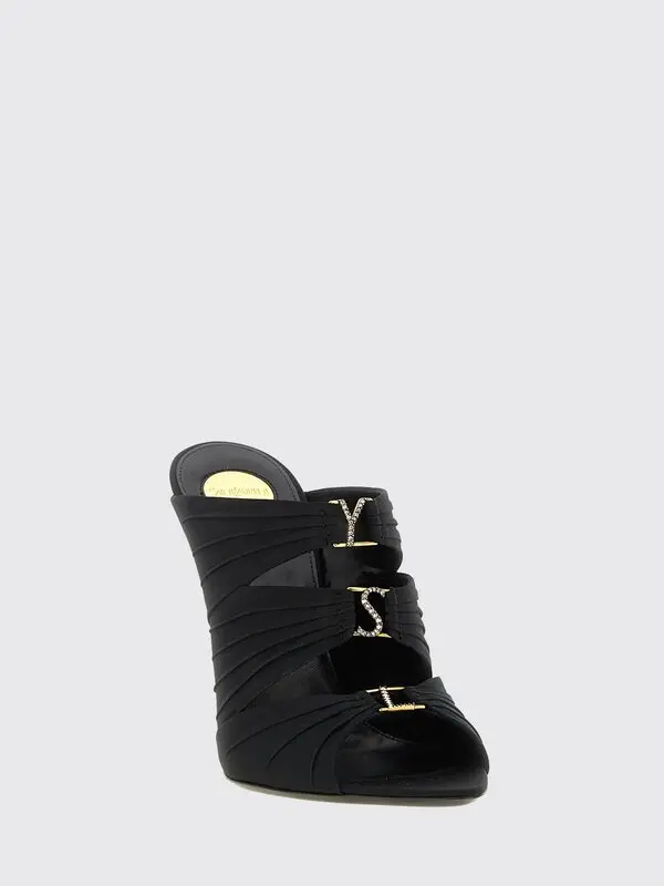 Saint Laurent Draped Heeled Sandals