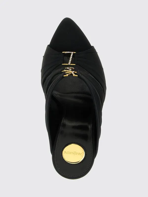 Saint Laurent Draped Heeled Sandals