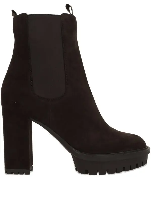 GIANVITO ROSSI Barry Suede Leather Ankle Boots - Multicolor