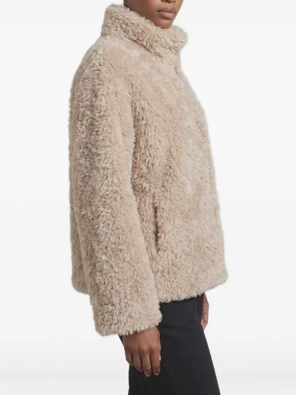 Herno Faux Fur Short Coat