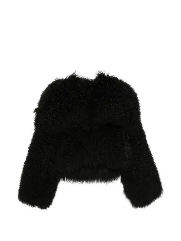Attico Shearling Jacket - Multicolor
