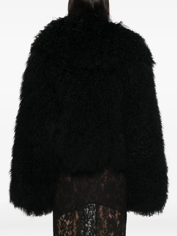 Attico Shearling Jacket - Multicolor