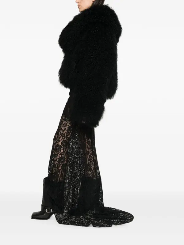 Attico Shearling Jacket - Multicolor